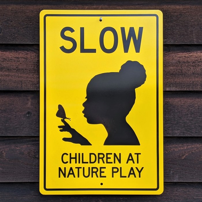 Nature Play Sign | Raising awareness about children and nature, one ...