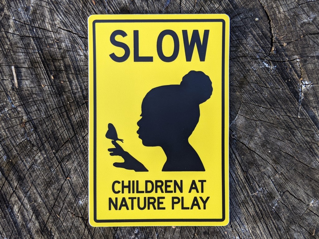 Order Stickers | Nature Play Sign